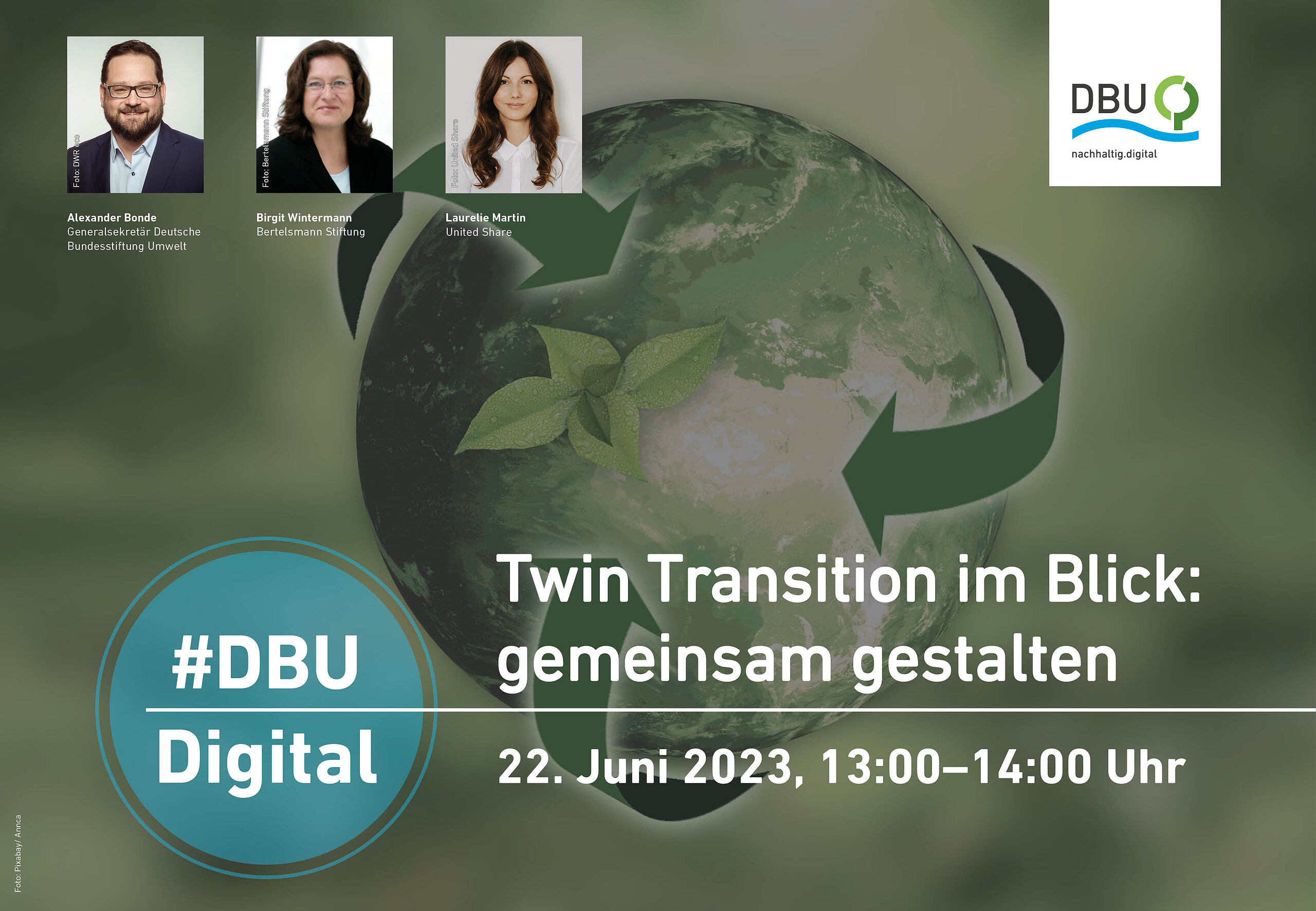 Twin Transition im Blick: Nachhaltigkeit und Digitalisierung gemeinsam gestalten - DBU
