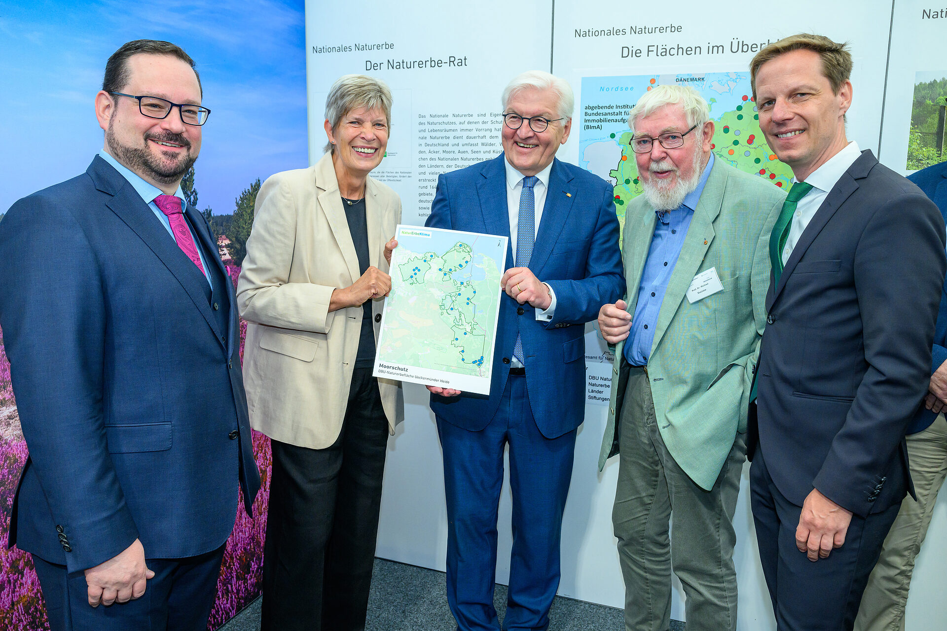 Bundespräsident rückt natürlichen Klimaschutz in den Fokus - DBU