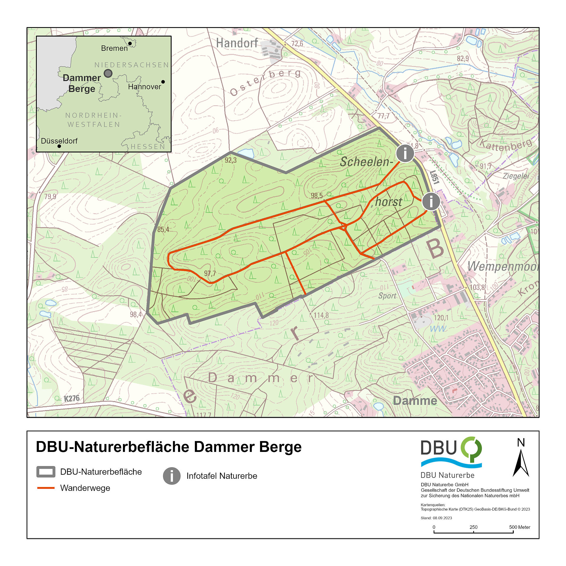 Managementplan für DBU-Naturerbefläche Dammer Berge steht - DBU